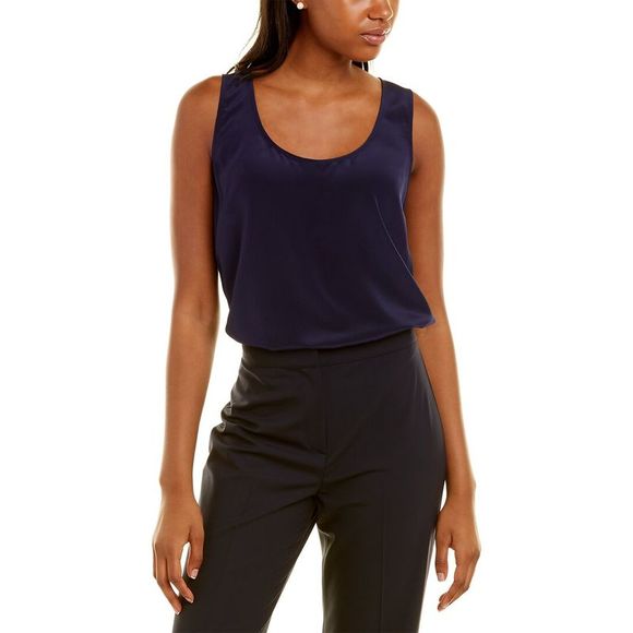 St. John | Tops | St John Silk Shell | Poshmark